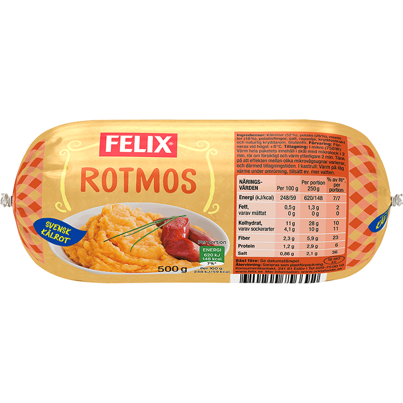 Klassiskt Potatismos 6 portioner | Felix