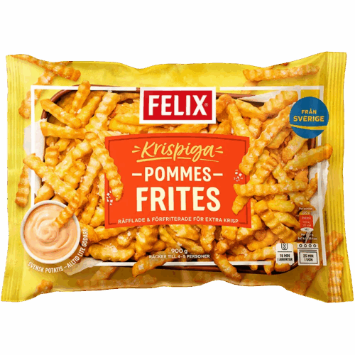 Pommes chips gjorda på 100% svensk potatis | Felix